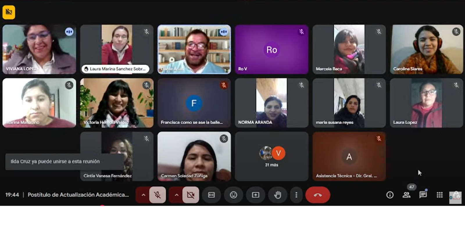 3° Encuentro virtual con docentes "Conectando experiencias de ...