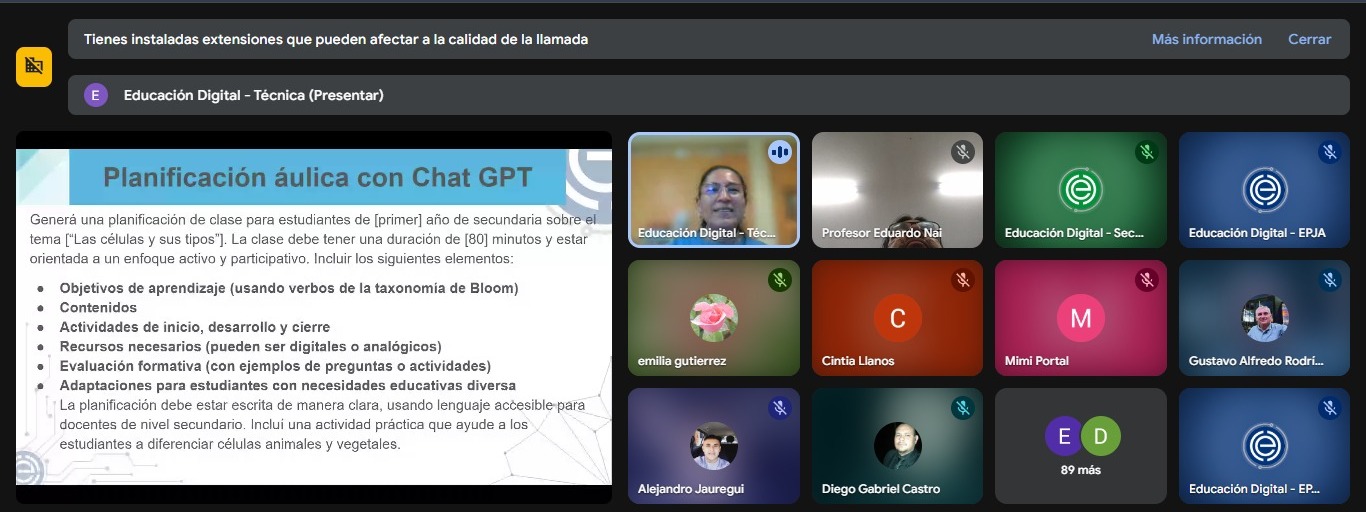 Se llevó a cabo un nuevo encuentro de la 2° cohorte del taller: "La ...